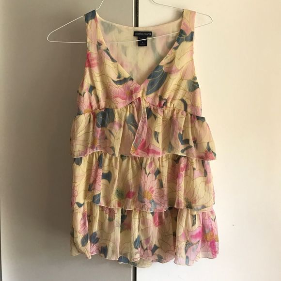 Boston Proper | Tops | Gorgeous Floral Tank | Poshmark